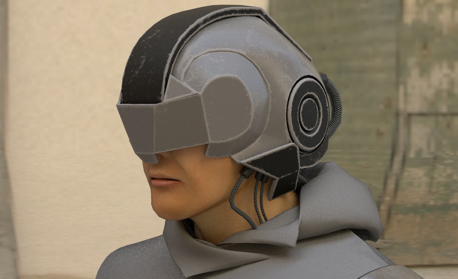 ArtStation - Cuber punk model