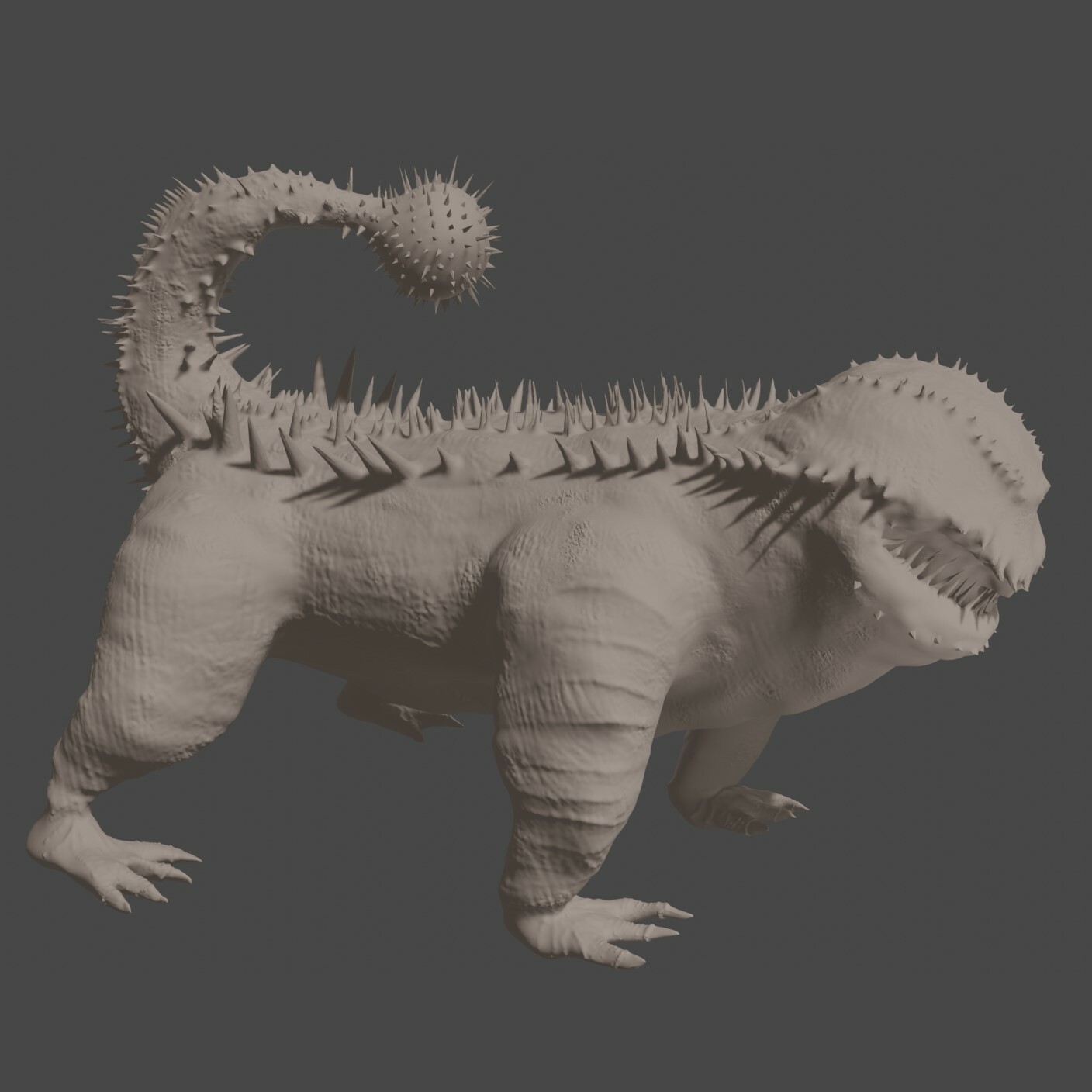 ArtStation - Eyeless Creature