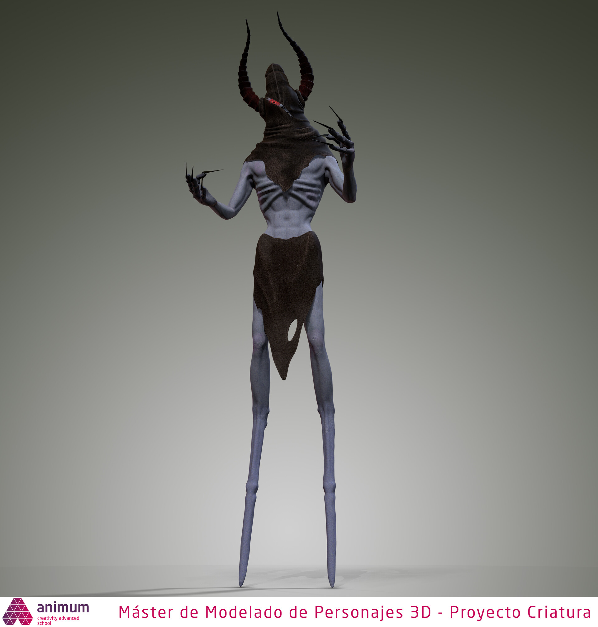 ArtStation - Creature proyect made in ANIMUM