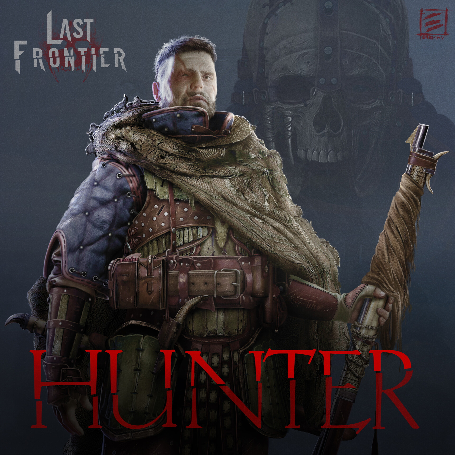 ArtStation - Lost Frontier — Hunter character
