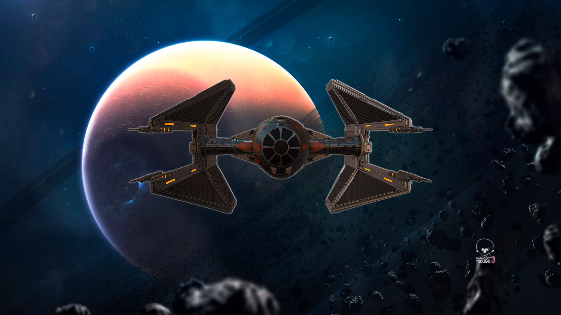 ArtStation - Rebellion Modified Tie Interceptor