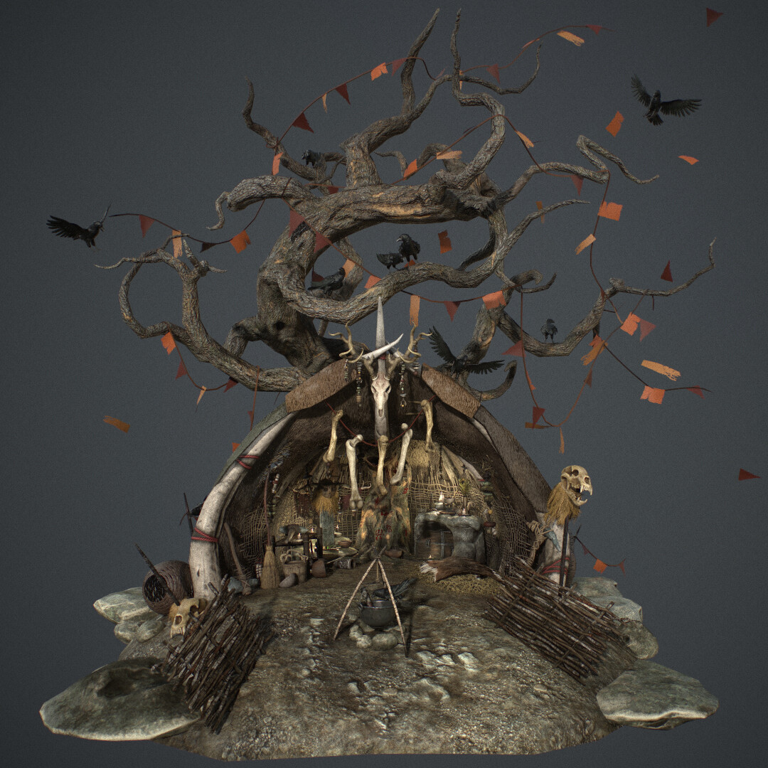 ArtStation - Old Hag's Lair