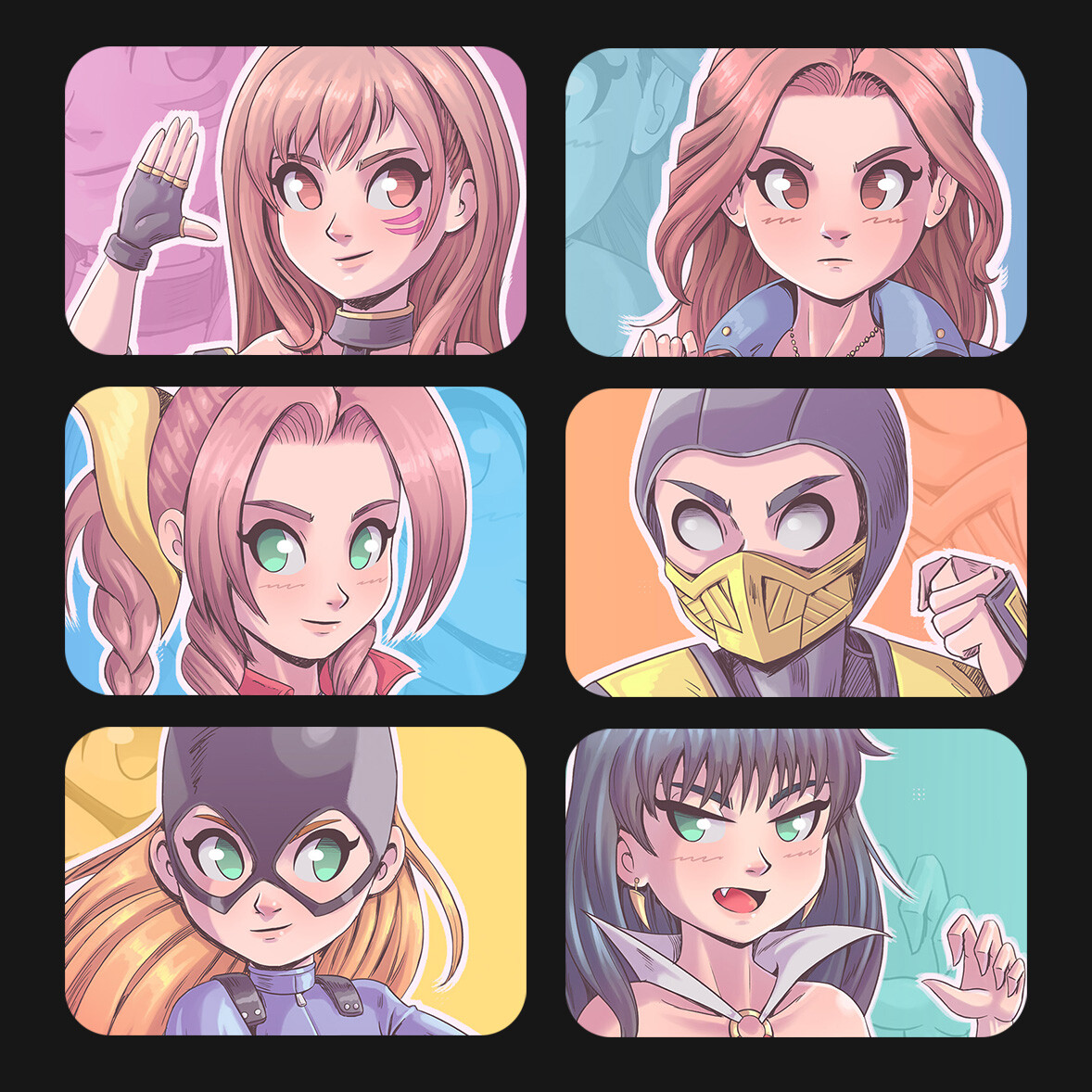 ArtStation - Six Fanarts Challenge