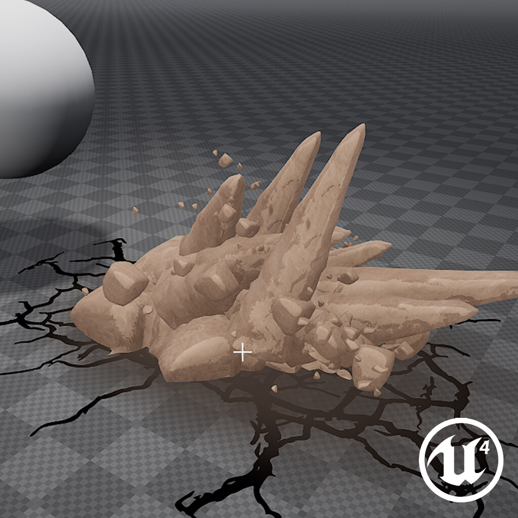 ArtStation - Toon VFX: Earth Spikes