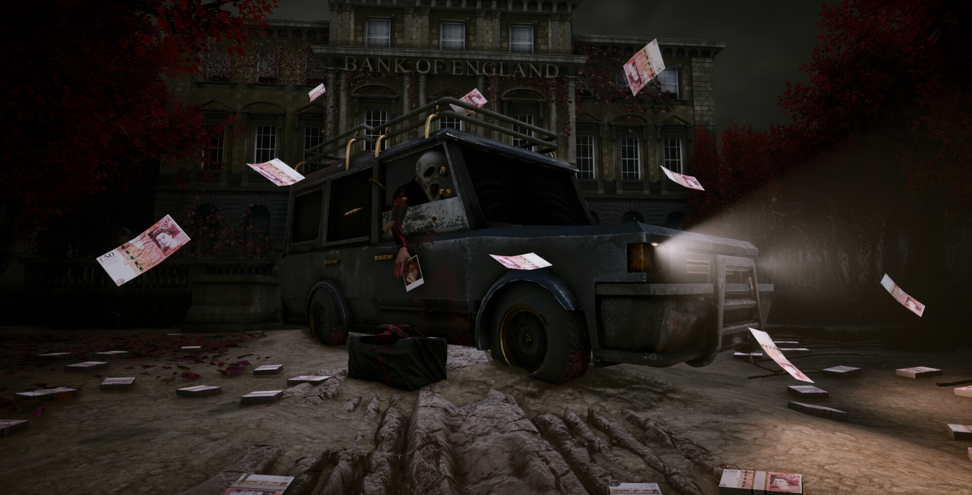 ArtStation - RED BANK NOTES - UE4 Environment