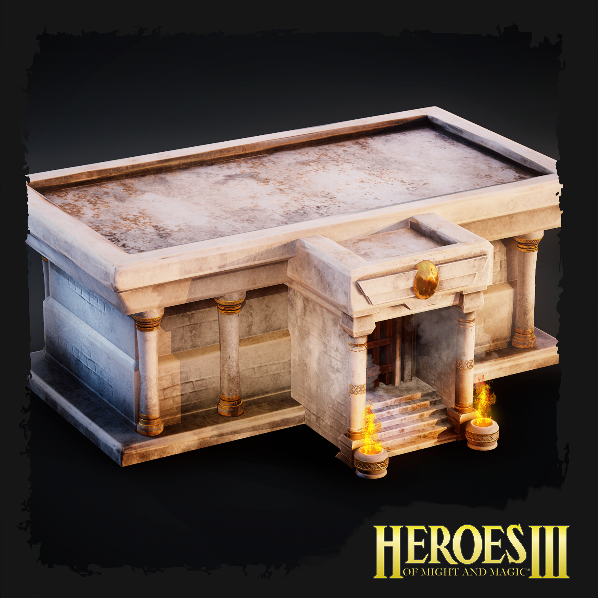 ArtStation - Heroes of might and magic 3 (Crypt)