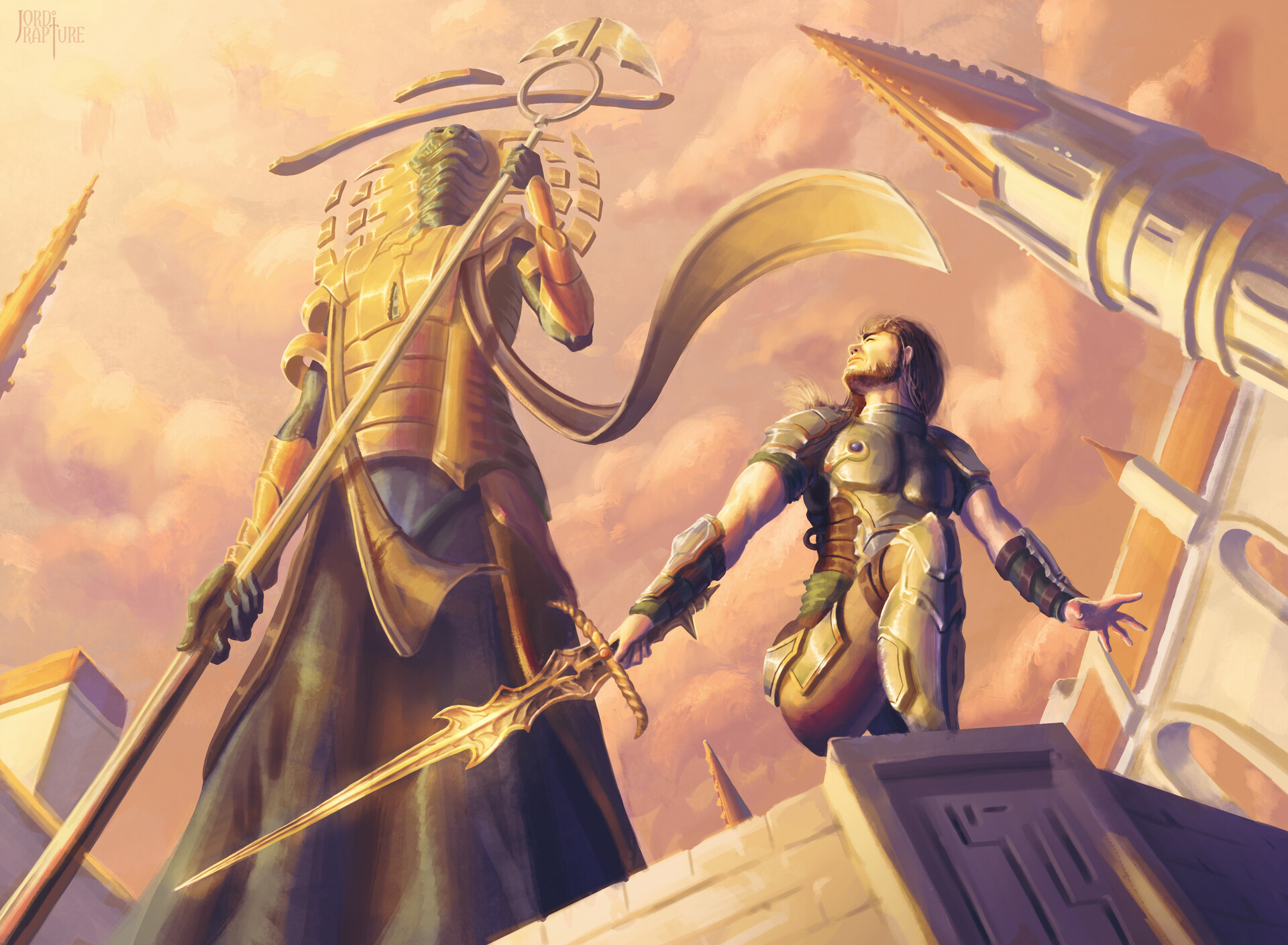 ArtStation - Gideon Jura & God-Eternal Rhonas