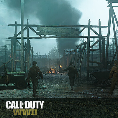 ArtStation - Call of Duty: WWII - German Labor Camp - "Epilogue"