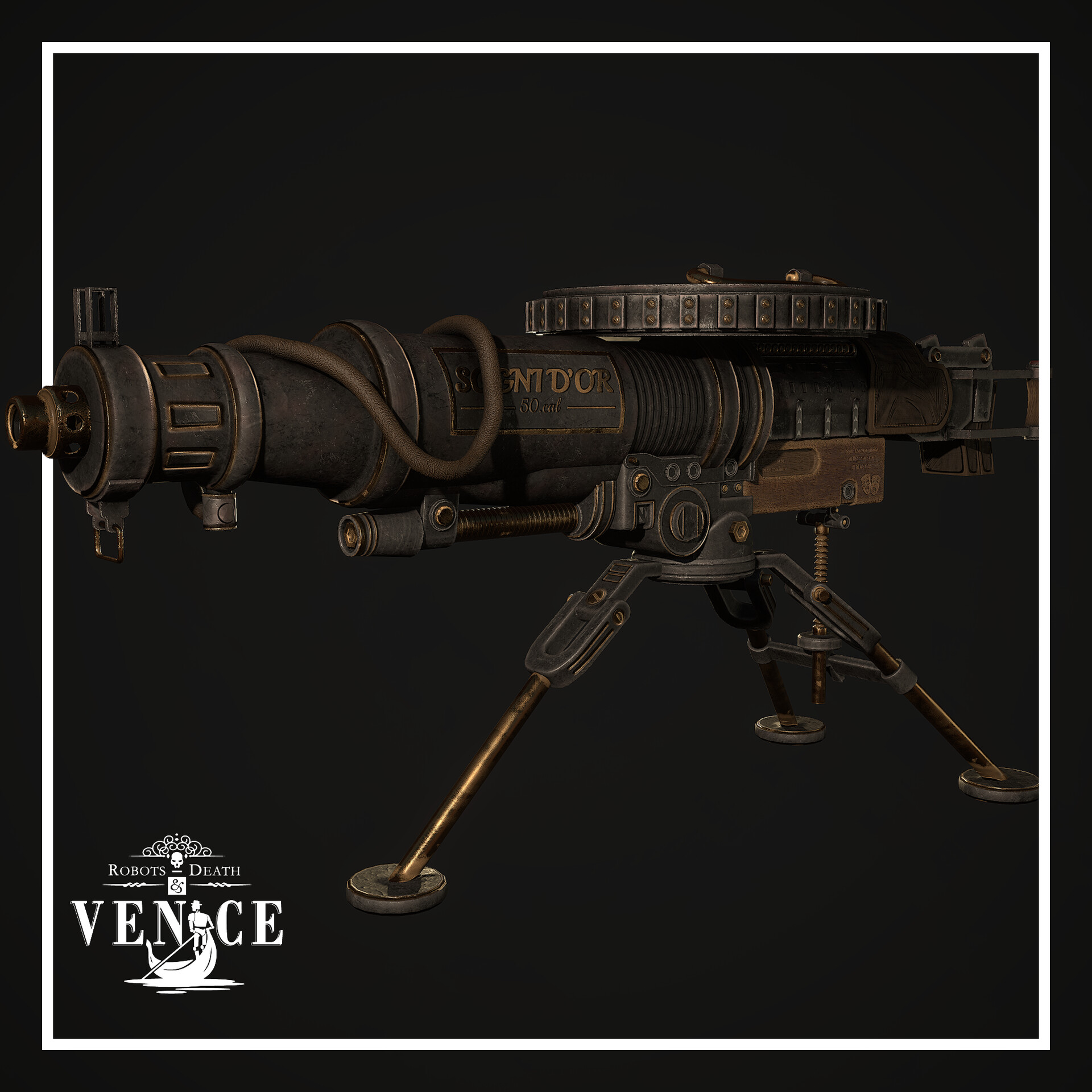 ArtStation - Sogni D'or - Machine Gun