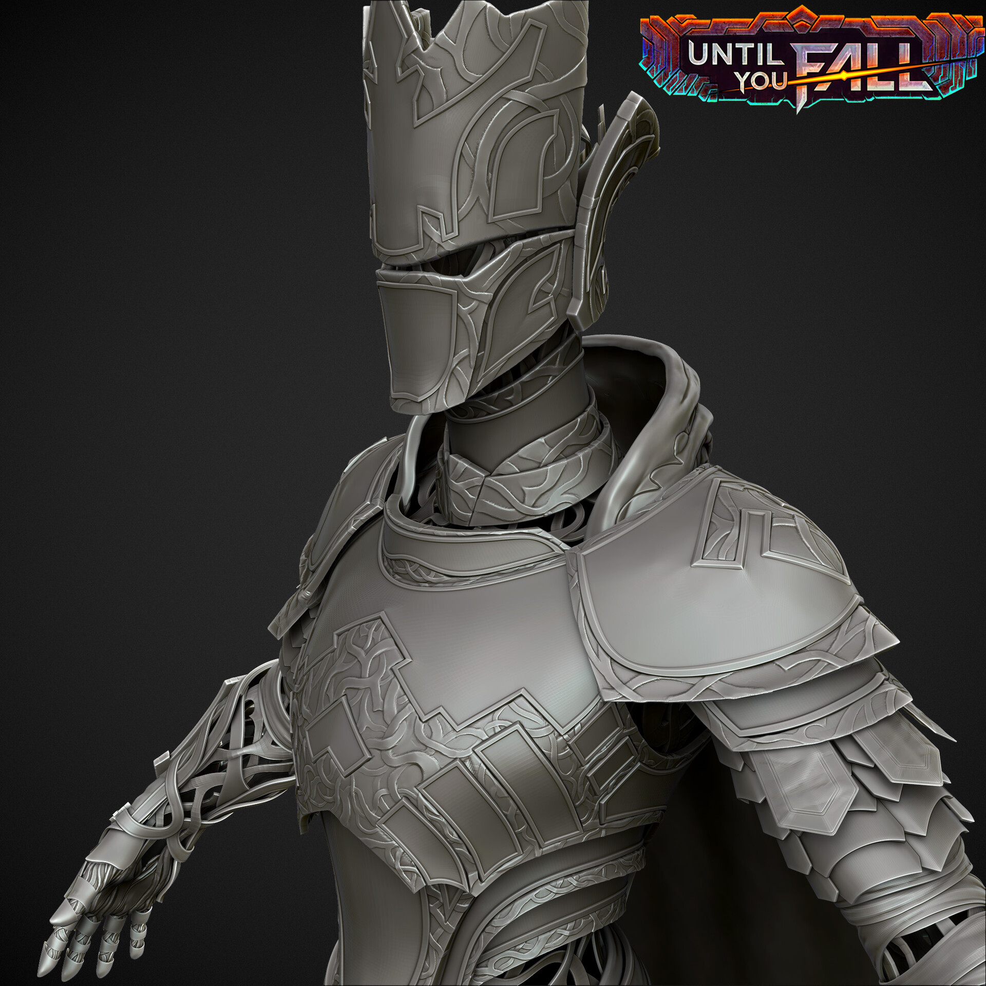 ArtStation - Rune Knight - Sculpt - Until You Fall