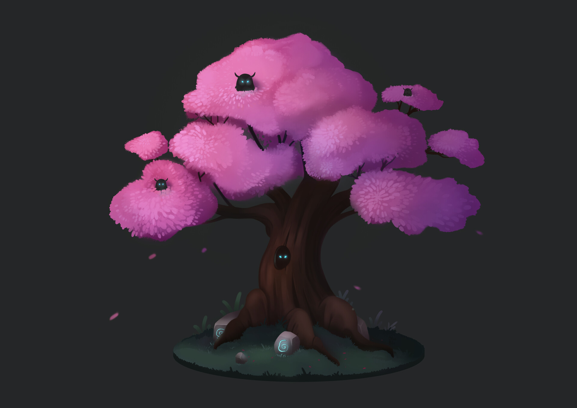 ArtStation - Enchanted tree