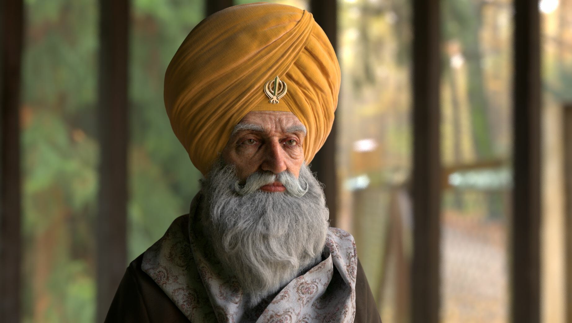 ArtStation - Old Man - Sikh