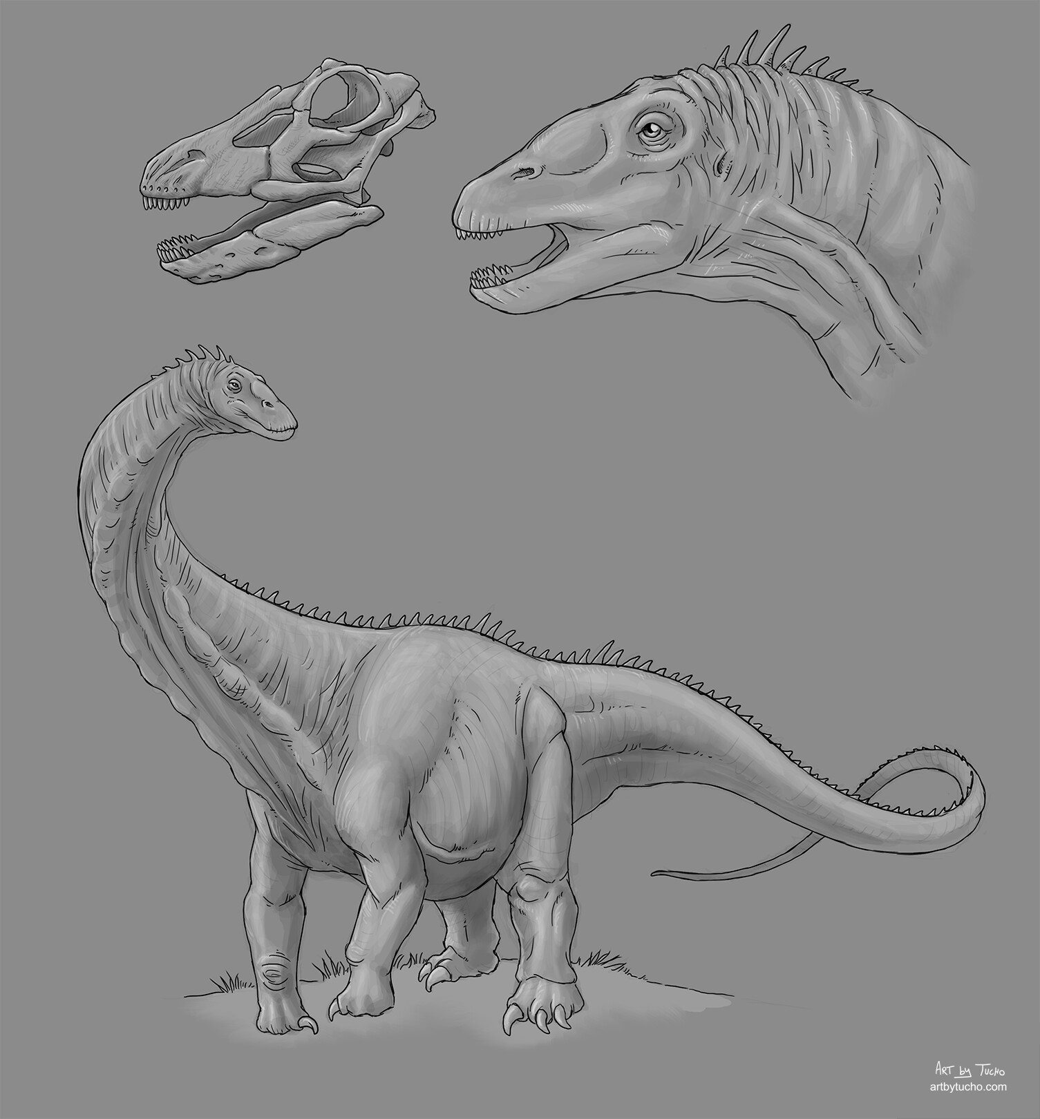 ArtStation - Dinosaur Studies