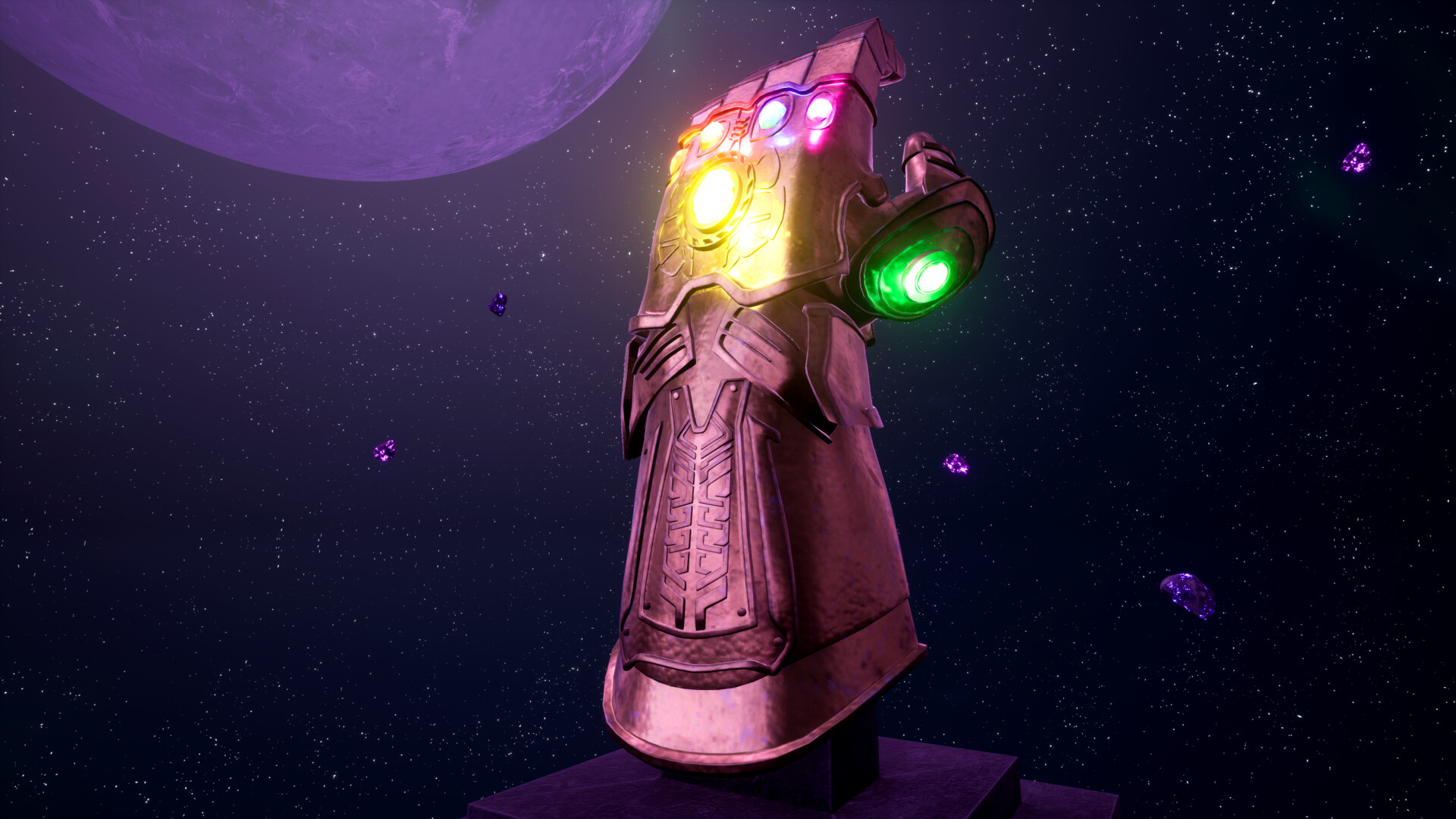ArtStation - Infinity Gauntlet