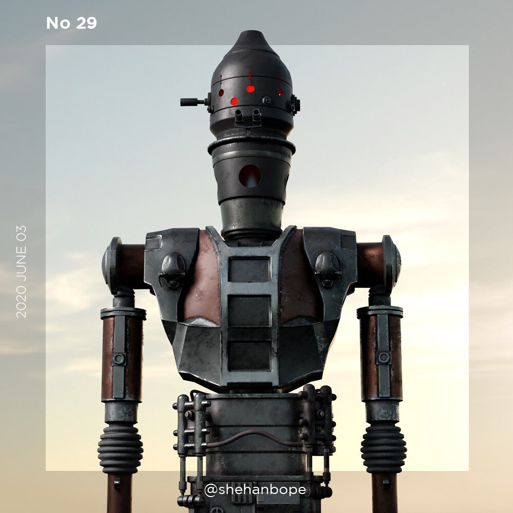 ArtStation - IG 55 (IG 11) For short film