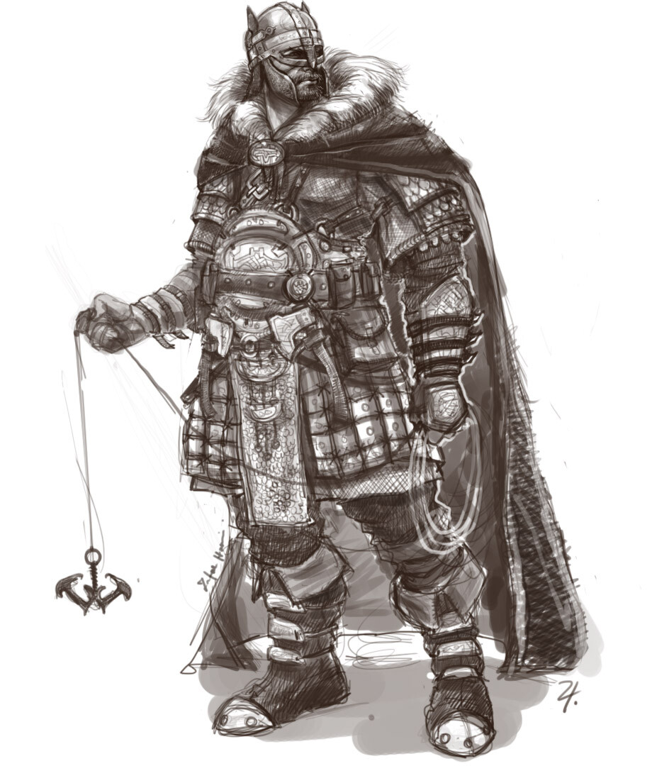 ArtStation - The viking batman