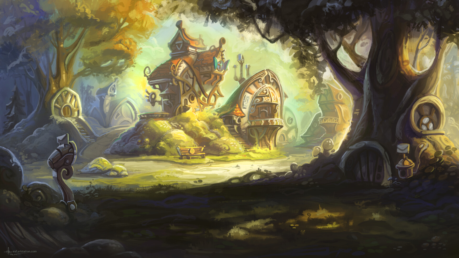 ArtStation - A peaceful place