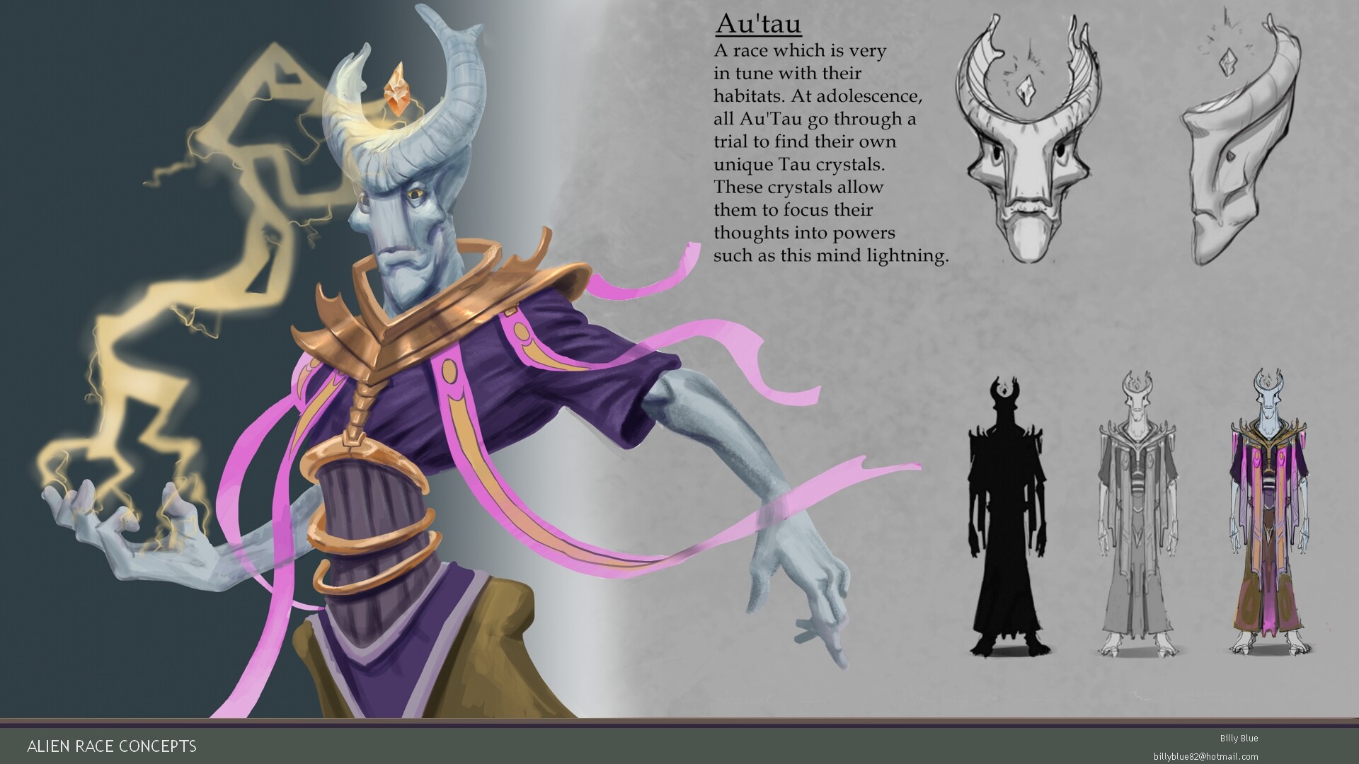 ArtStation - aliens races concepts