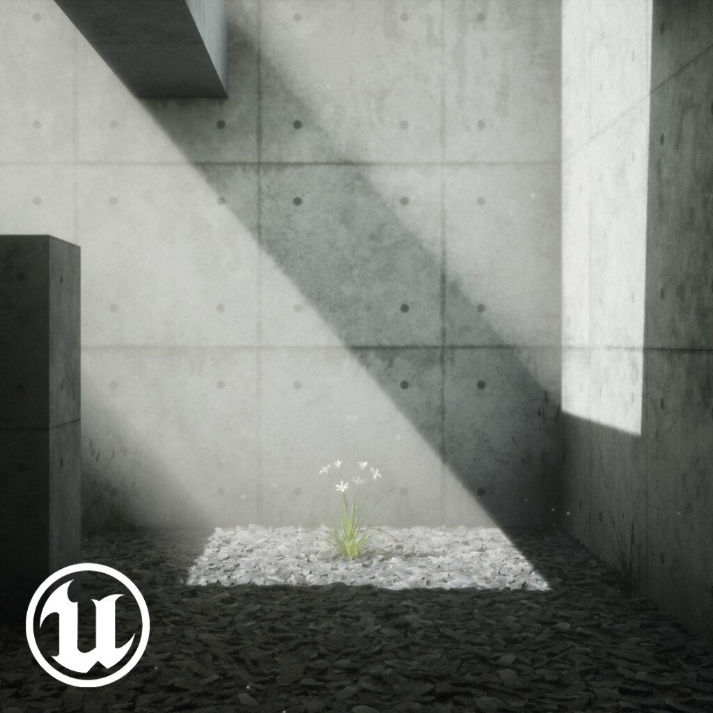 ArtStation - Tadao Ando - Lighting Study