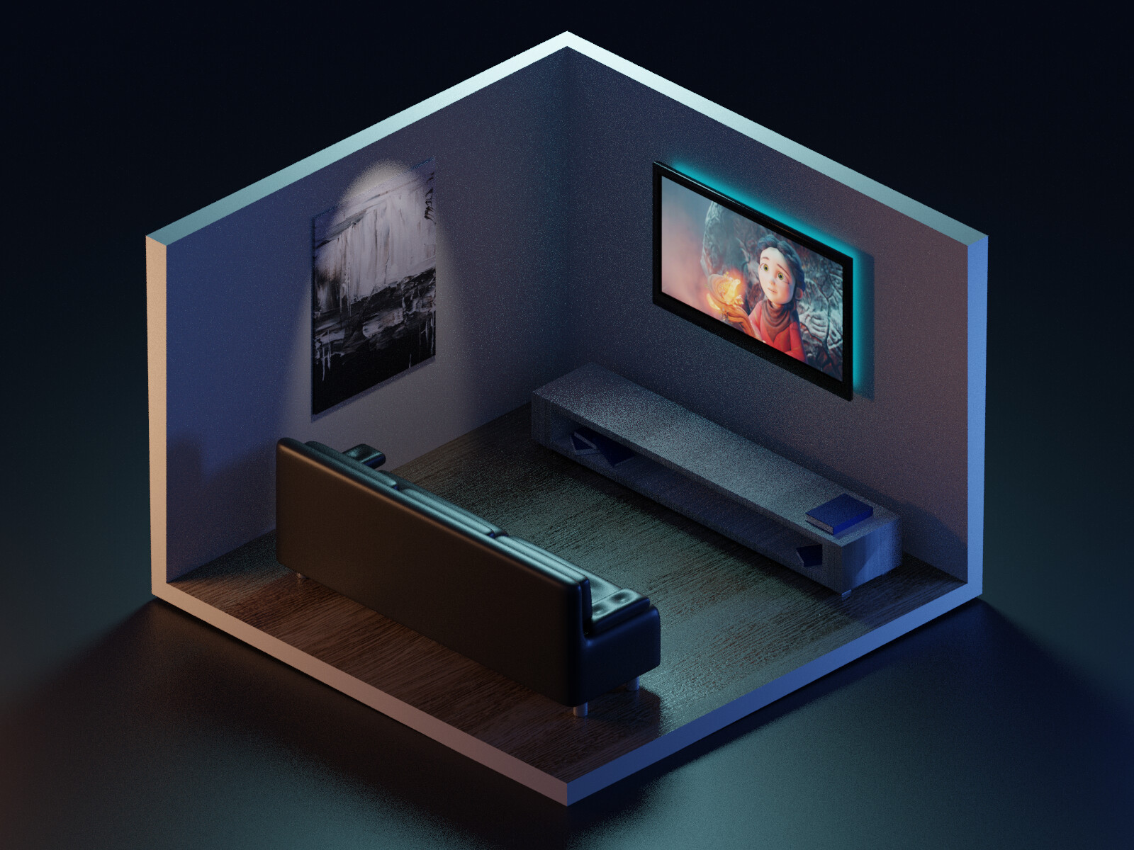 ArtStation - Daily ArtWork | Mini Room