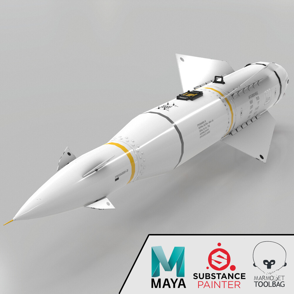 ArtStation - AGM-12 Bullpup Missile