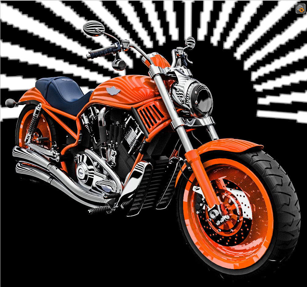 ArtStation - Harley-Davidson