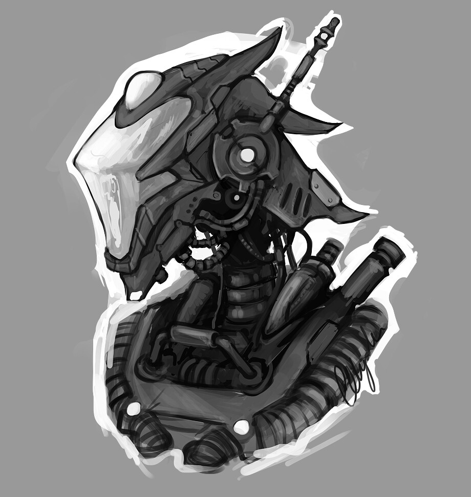 ArtStation - Security Mech