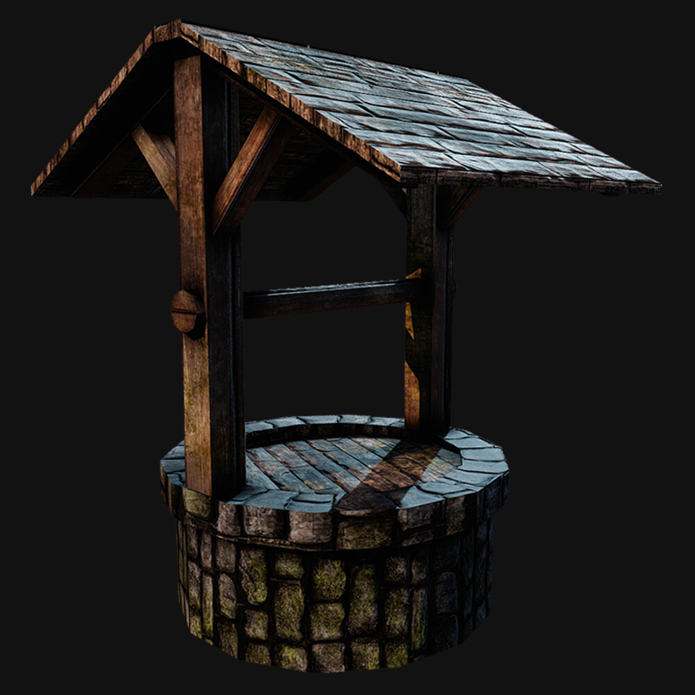 ArtStation - Village Well - [Realistic Game Asset]