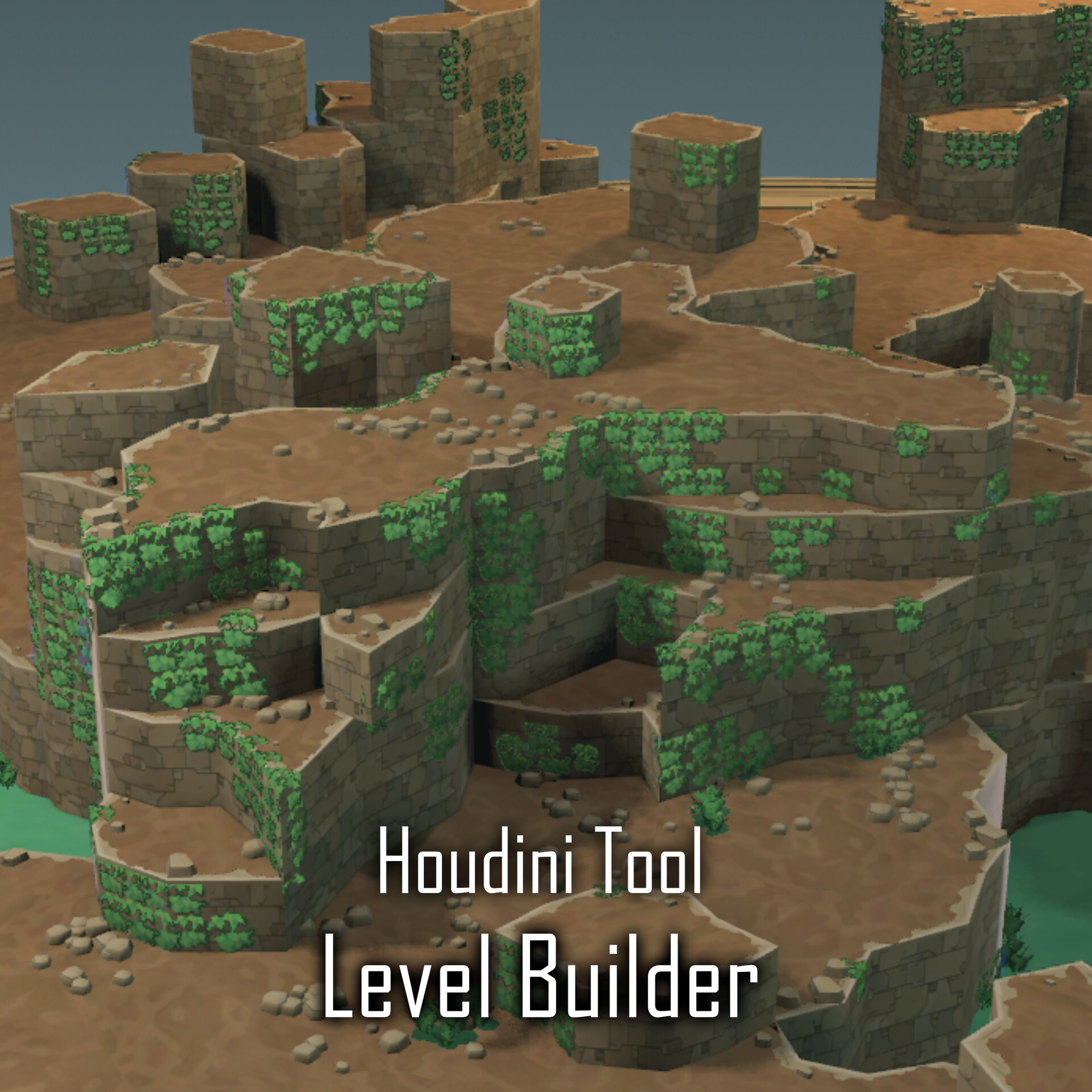 ArtStation - Hob Level Builder in Houdini