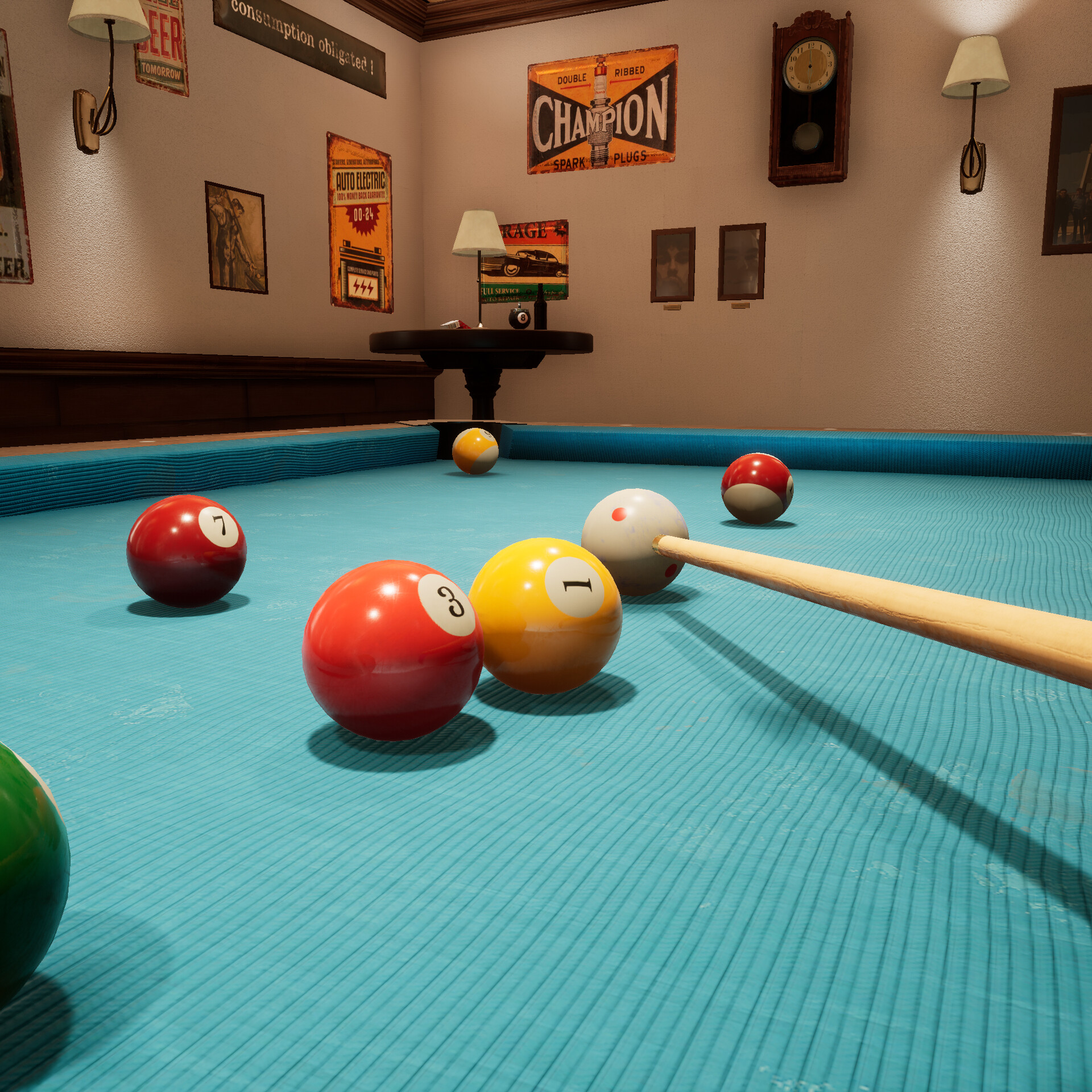 ArtStation - Virtual reality pool game