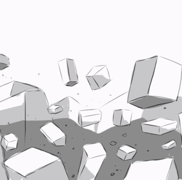 ArtStation - Ground destruction effect