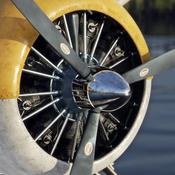 ArtStation - DHC-2 Beaver Engine