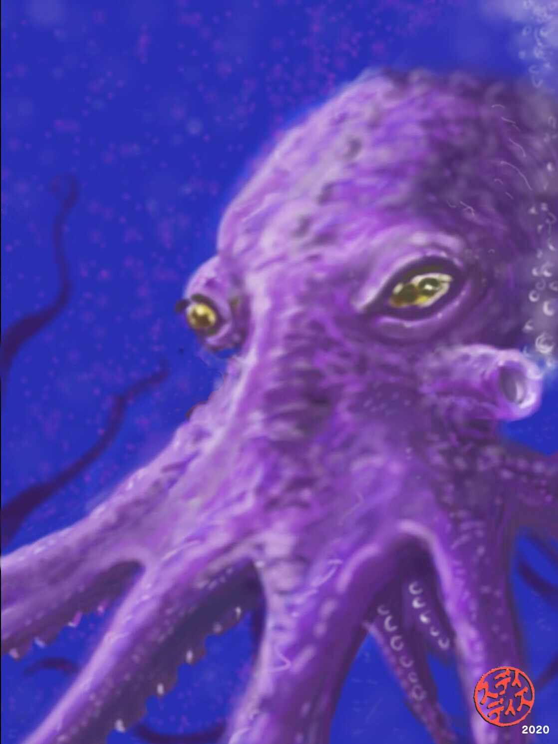 ArtStation - Purple Octo