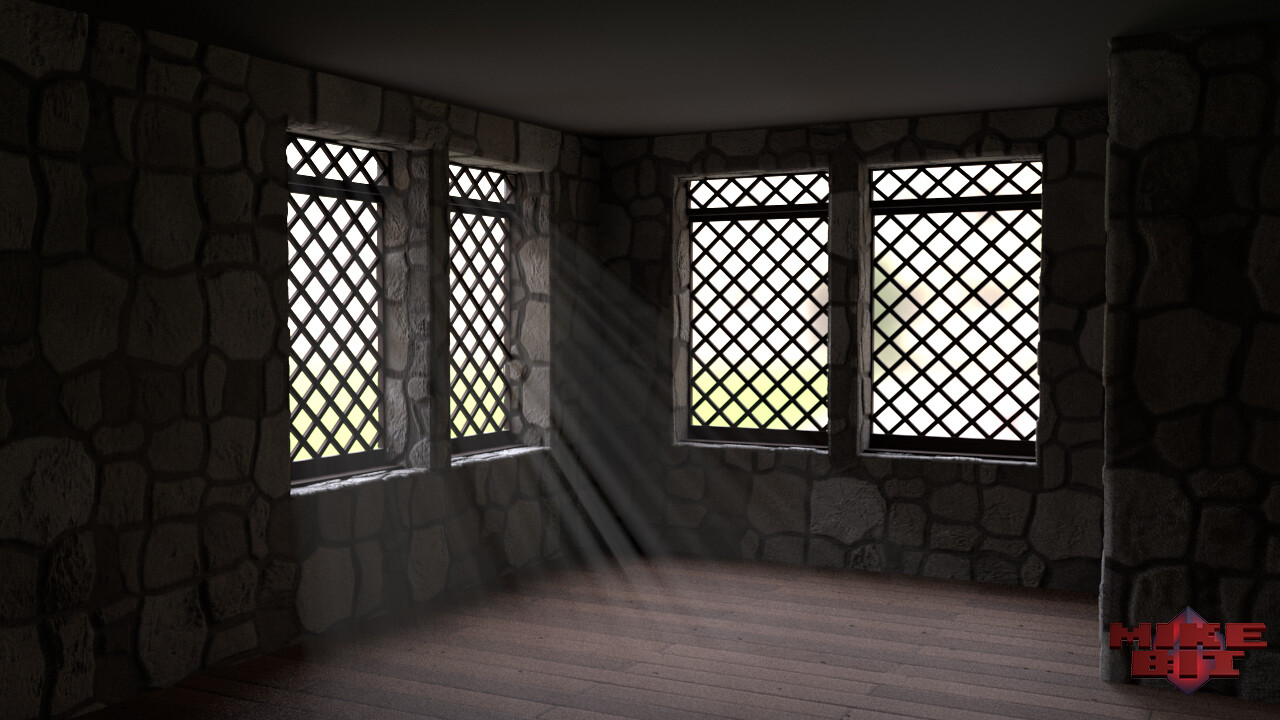 ArtStation - Rural Library Render Test