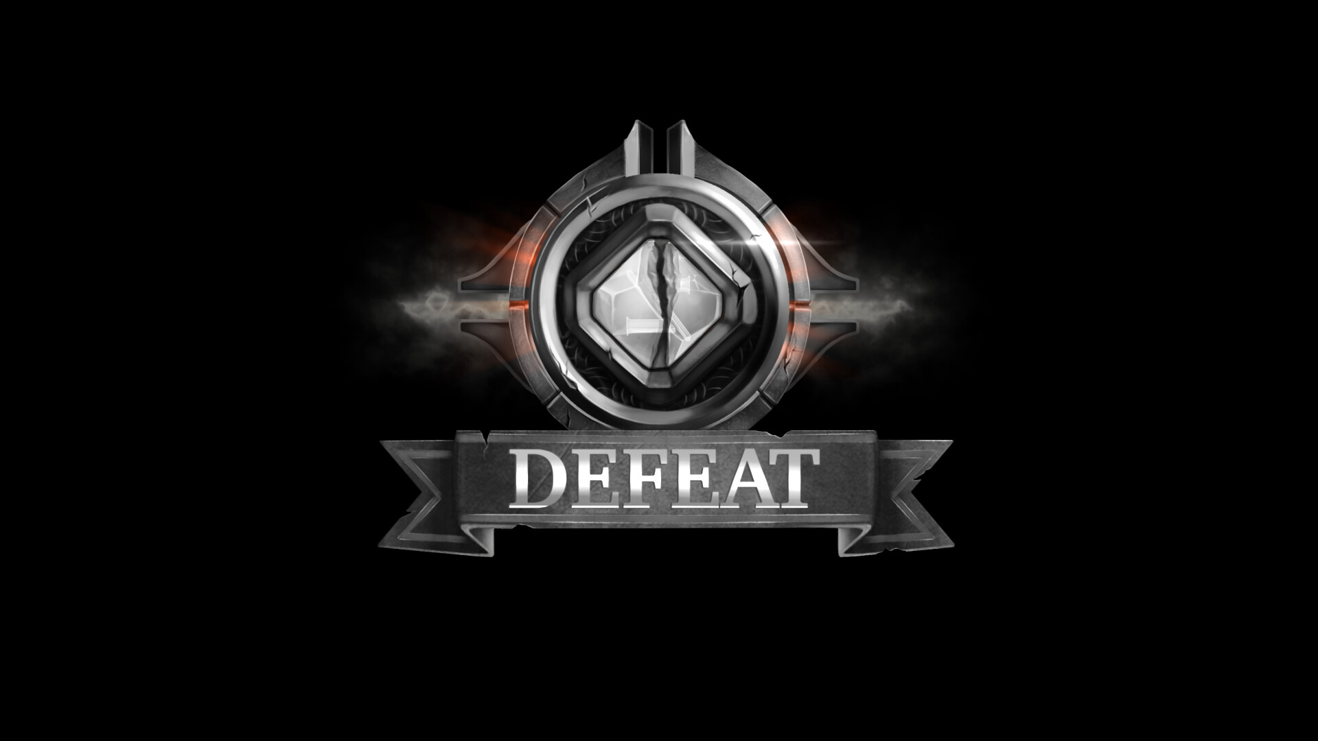 ArtStation - Defeat Game Badge Animation
