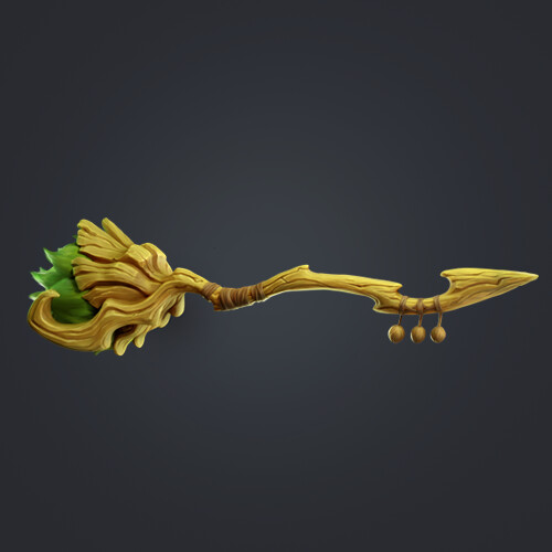 ArtStation - The Forest Girl's magic Besom