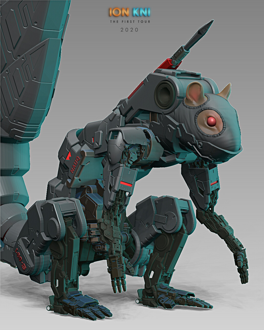 ArtStation - Back Stabbing Star Squirrel Mecha, Ion Kni: The First Tour