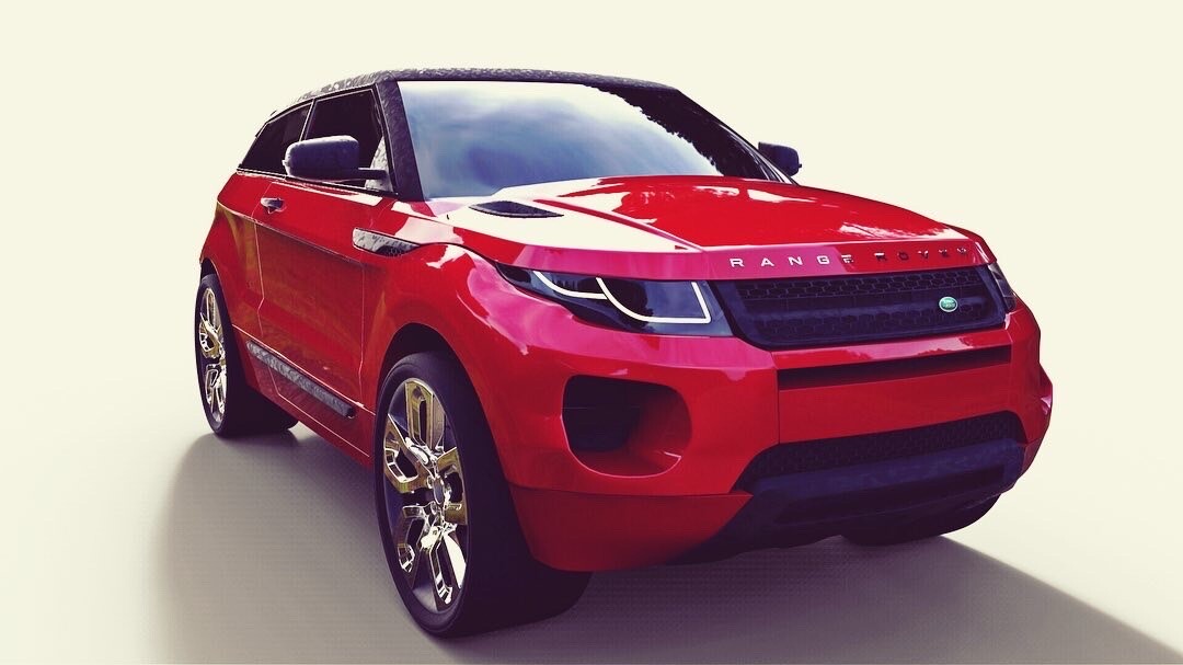 ArtStation - Range Rover Evoque 2016