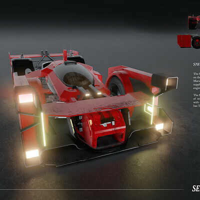 ArtStation - Swordfish Mk II Racecar