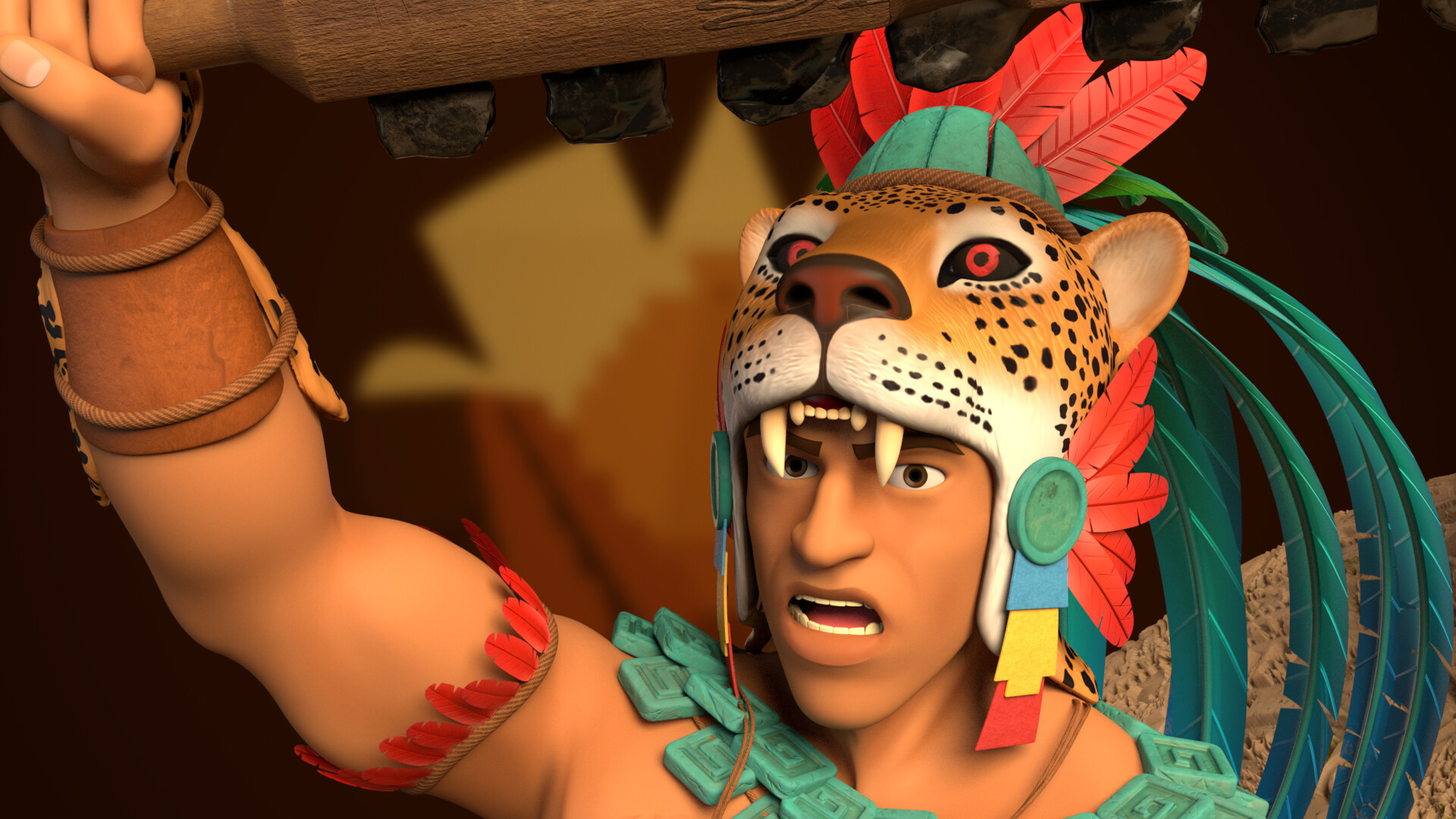 ArtStation - Aztec Warrior