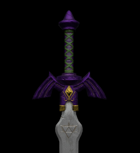 ArtStation - MASTER SWORD - THE LEGEND OF ZELDA
