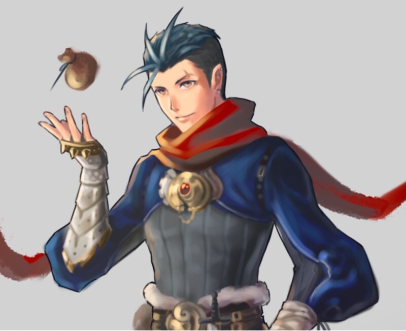 ArtStation - Roland character illustration