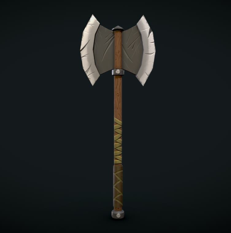 ArtStation - Stylized Game Axe