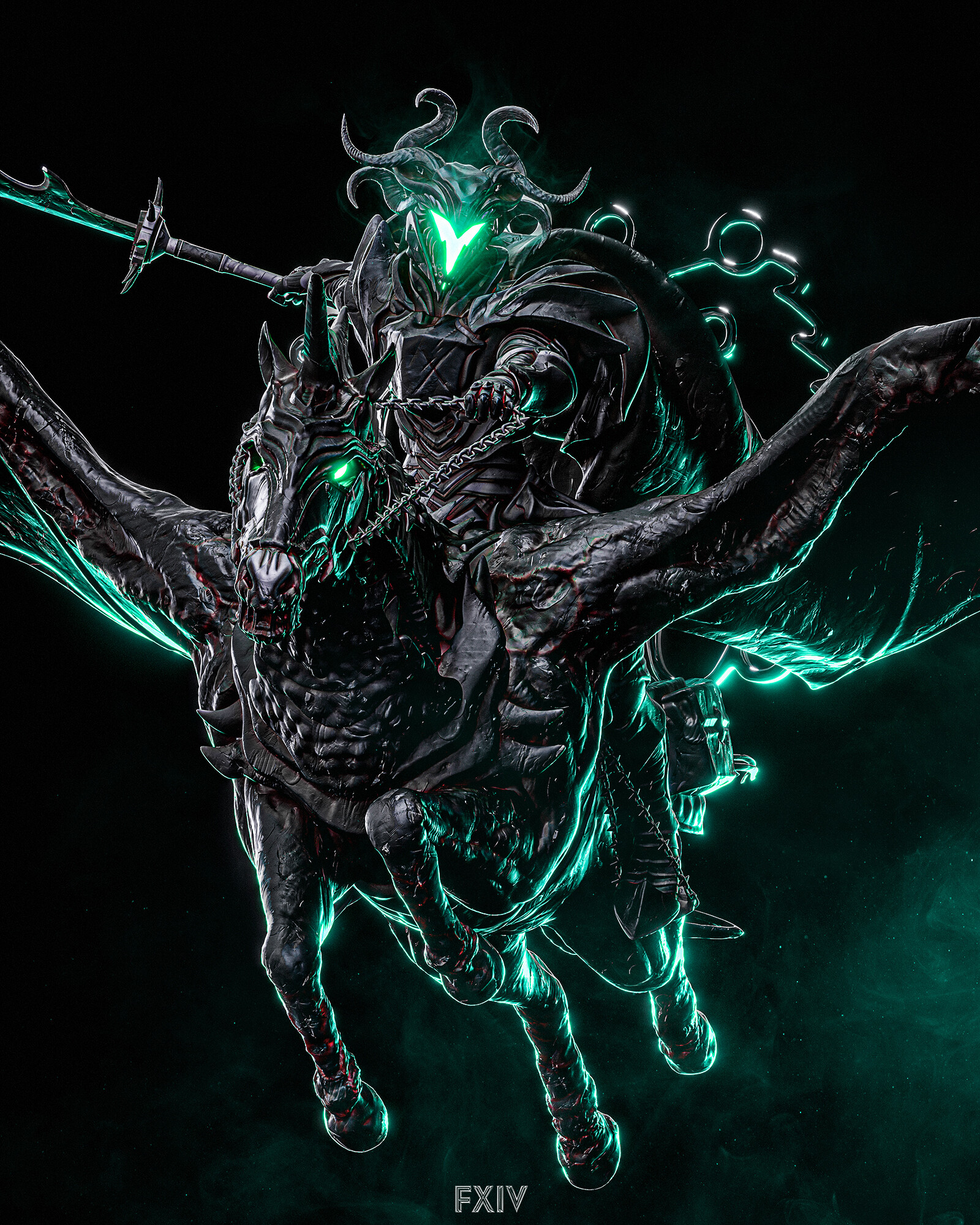 ArtStation - Demon #70 - Seere - 72 Demons of Solomon