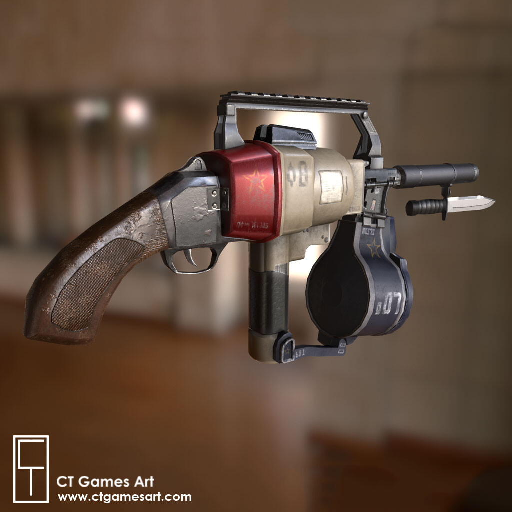 ArtStation - Apocalyptic Gun