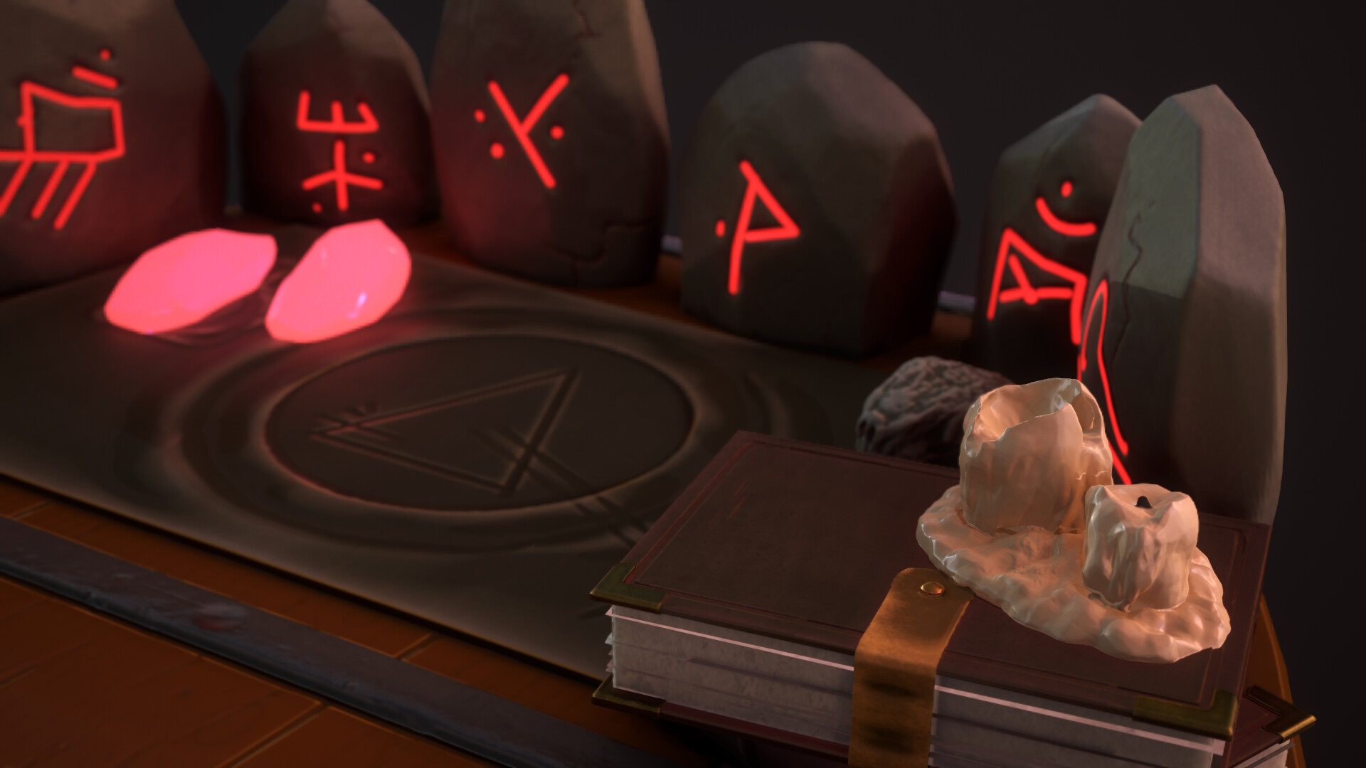 ArtStation - Stylized Enchanting Table