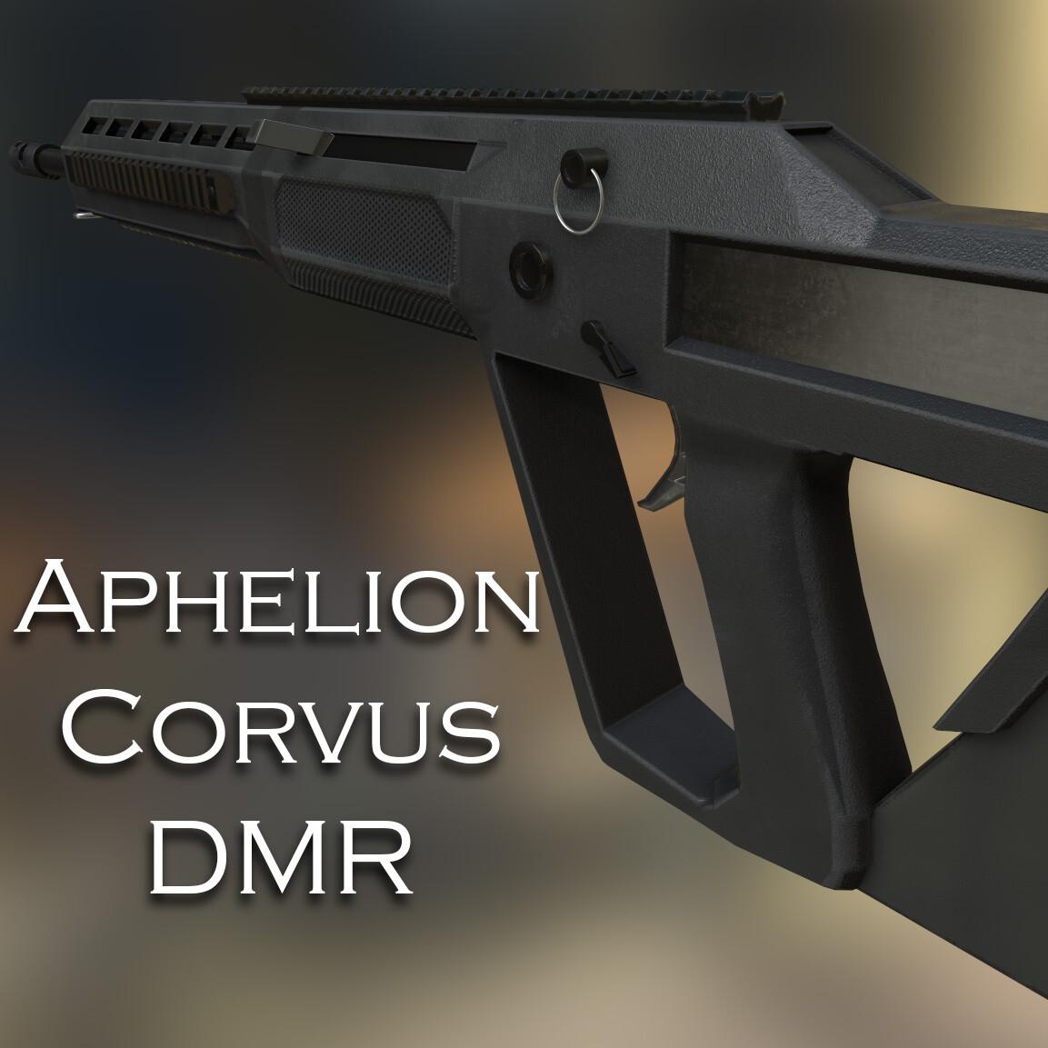 ArtStation - Aphelion Corvus - DMR (Game-Ready)