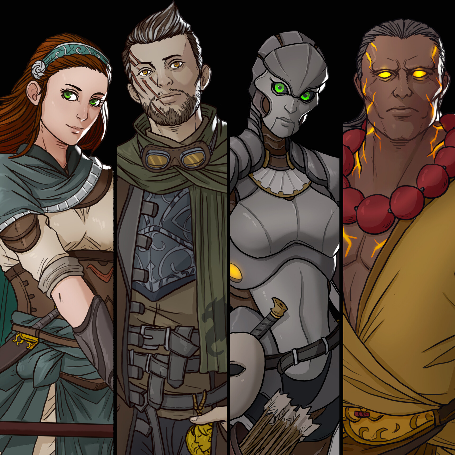 ArtStation - RPG Character Set 23