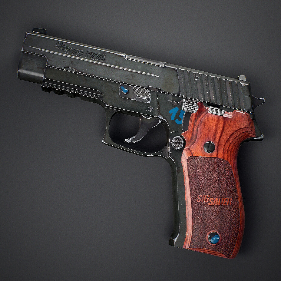 ArtStation - Sig Sauer P226