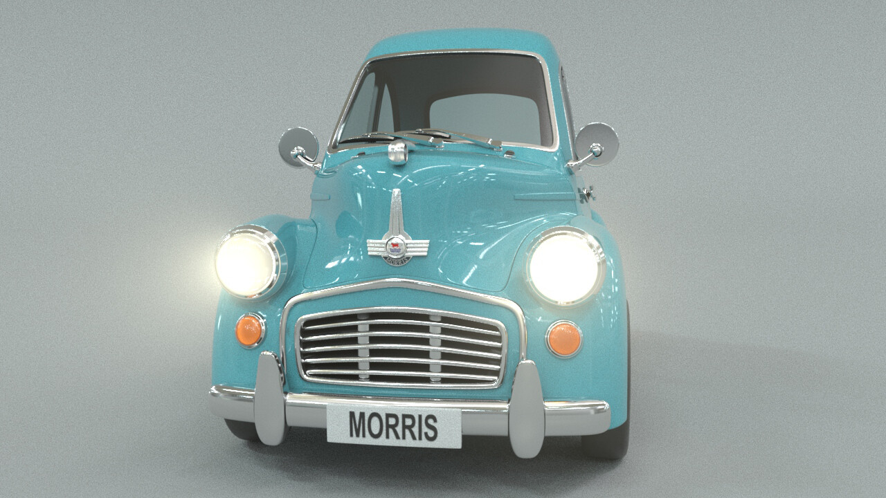 ArtStation - Morris Minor - Stylized